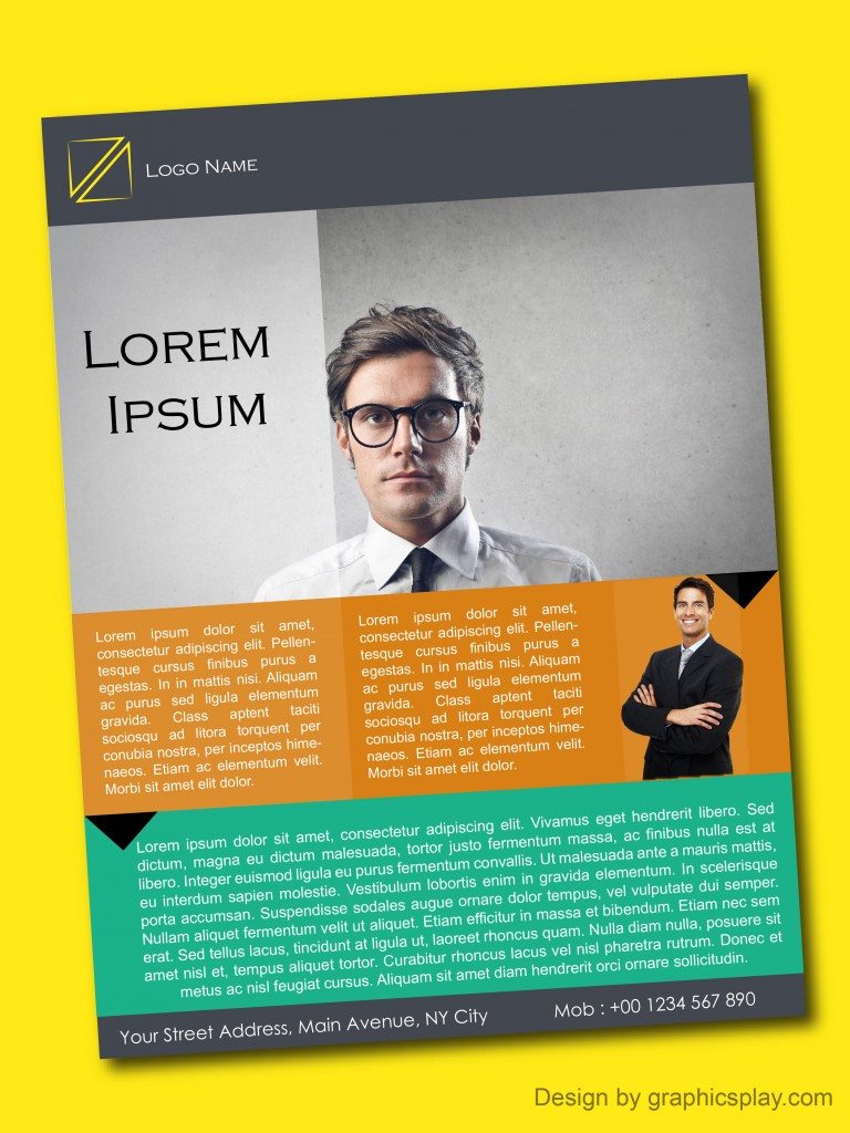 Flyer Design Template ID - 3278 - GraphicsPlay